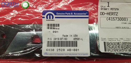 2019-2021 Dodge Ram 1500 Chrome "RAM" Emblem Nameplate NEW Mopar ...