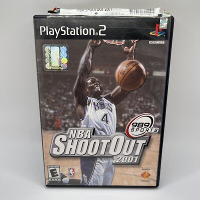 NBA ShootOut 2001 (Sony PlayStation 2) PS2 Complete W/ Reg Card ...