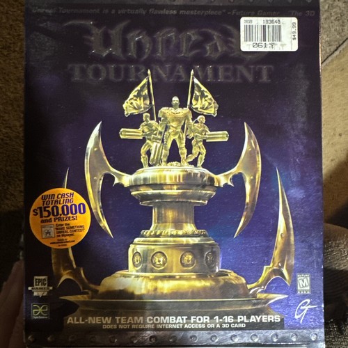 Unreal Tournament Big Box By Epic Games PC 1999 Complete W/ 2 Discs ...