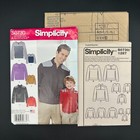 Simplicity S0730 Men / Boys Knit Pullover Shirt Uncut Sz Mens S-XL ...