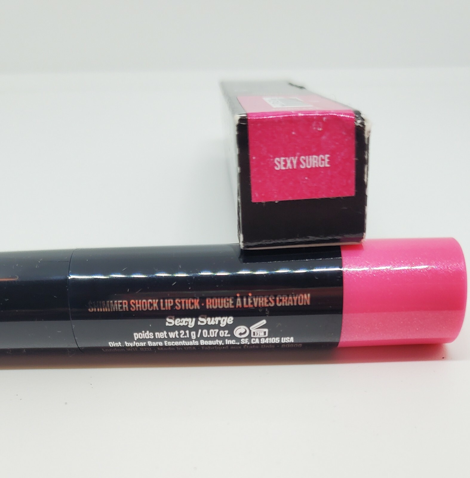 New in Box Buxom Shimmer Shock Lip Stick Crayon in Sexy Surge Full Size ...