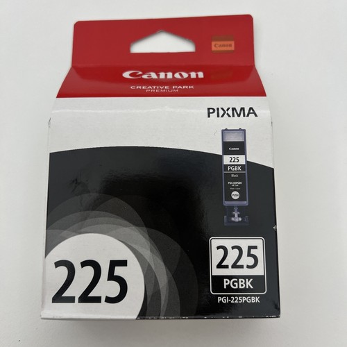 Genuine Canon Pixma 225 PGBK PGI-225PGBK Black Ink Cartridge OEM ...
