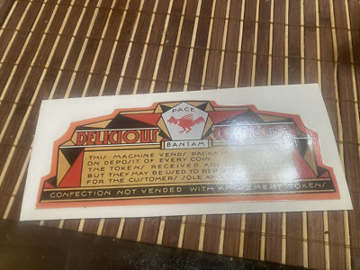 Pace Bantam Marquee Graphics Slot Machine | eBay