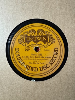 78Rpm, Music Hall Classic, Florrie Forde 'I Do Like To Be Beside The ...