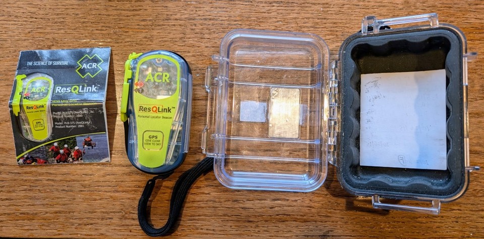 ACR ResQLink+ PLB-375 Buoyant 406 MHZ GPS Personal Locator Beacon with ...