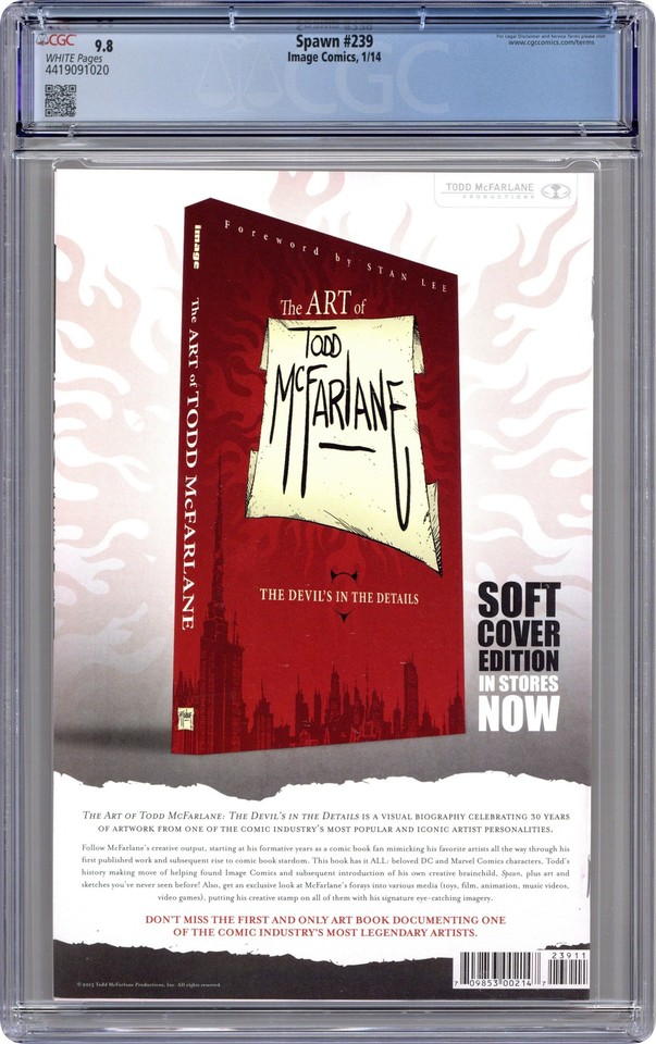 Spawn #239 CGC 9.8 2014 4419091020 | eBay
