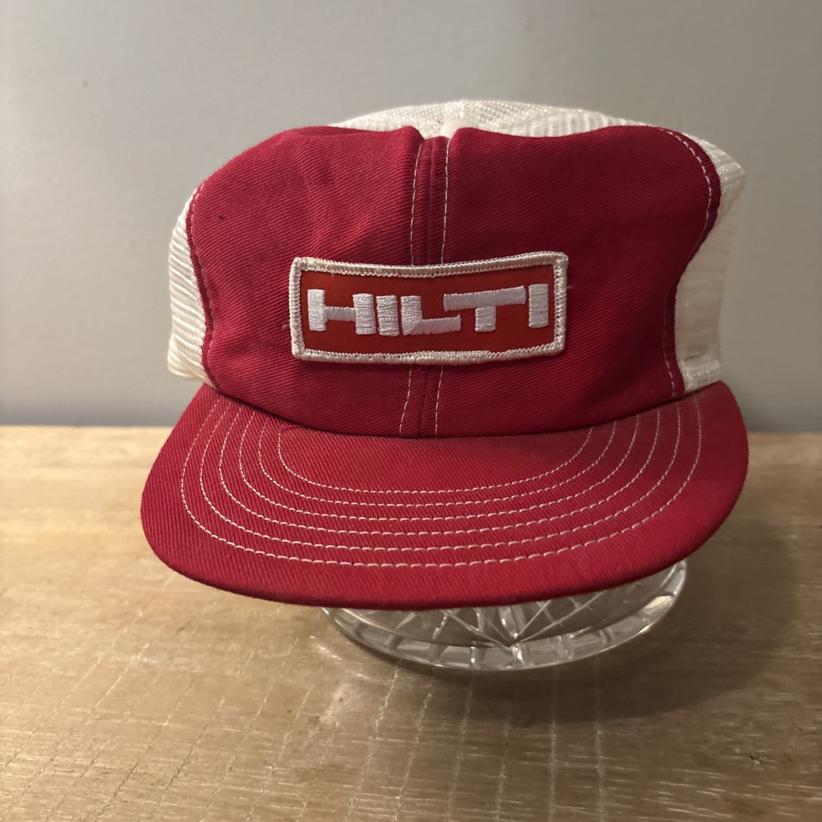 VTG Hilti Tools Trucker Hat Snapback Cap Mesh Back US… - Gem
