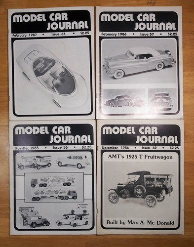 8 ISSUE LOT - Model Car Journal Magazine - Model Building | eBay