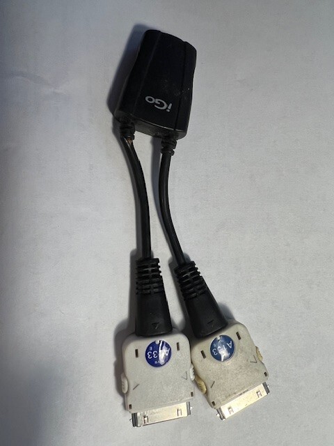 iGo Power Splitter Tip 6630034-0800 w/ 2- iGo Power Tips A133 | eBay