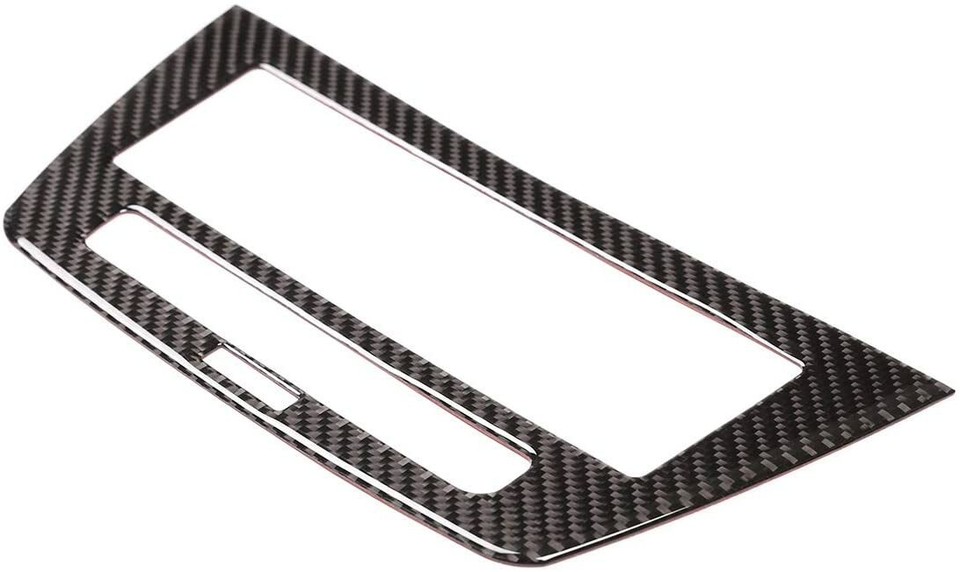 Soft Carbon Fiber Center Console Mode Multimedia Switch Panel For Benz ...