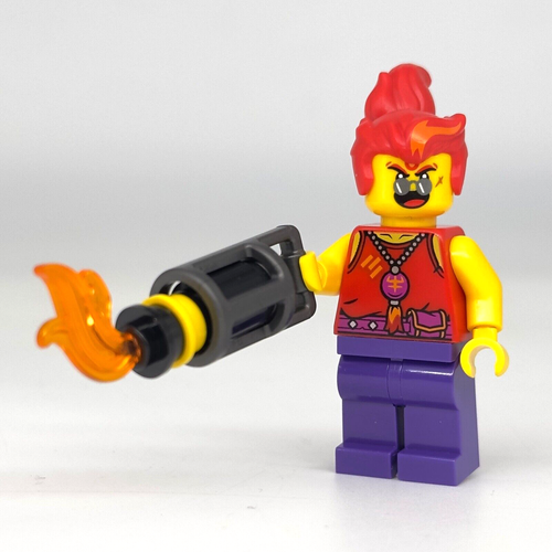 LEGO Monkie Kid Red Son Minifigure w/ Weapon mk136 - 80054 Megapolis ...