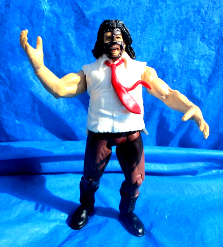 Vtg MICK FOLEY Mankind figure 1999 JAKKS Pacific WWE WWF 7" tall GC | eBay