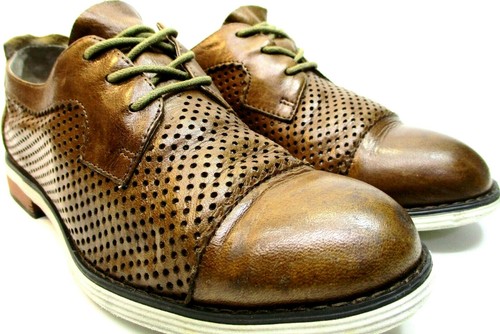 Rudsak Women Leather Oxford Lace Up Shoes Size 6.5 Euro 37 Brown Cap ...