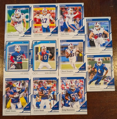 2024 Donruss Buffalo Bills NFL Team Set Josh Allen | eBay