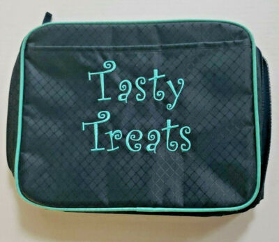 New Thirty One 31 Cool Case Thermal Navy & Teal "TASTY TREATS" SKU U11 ...