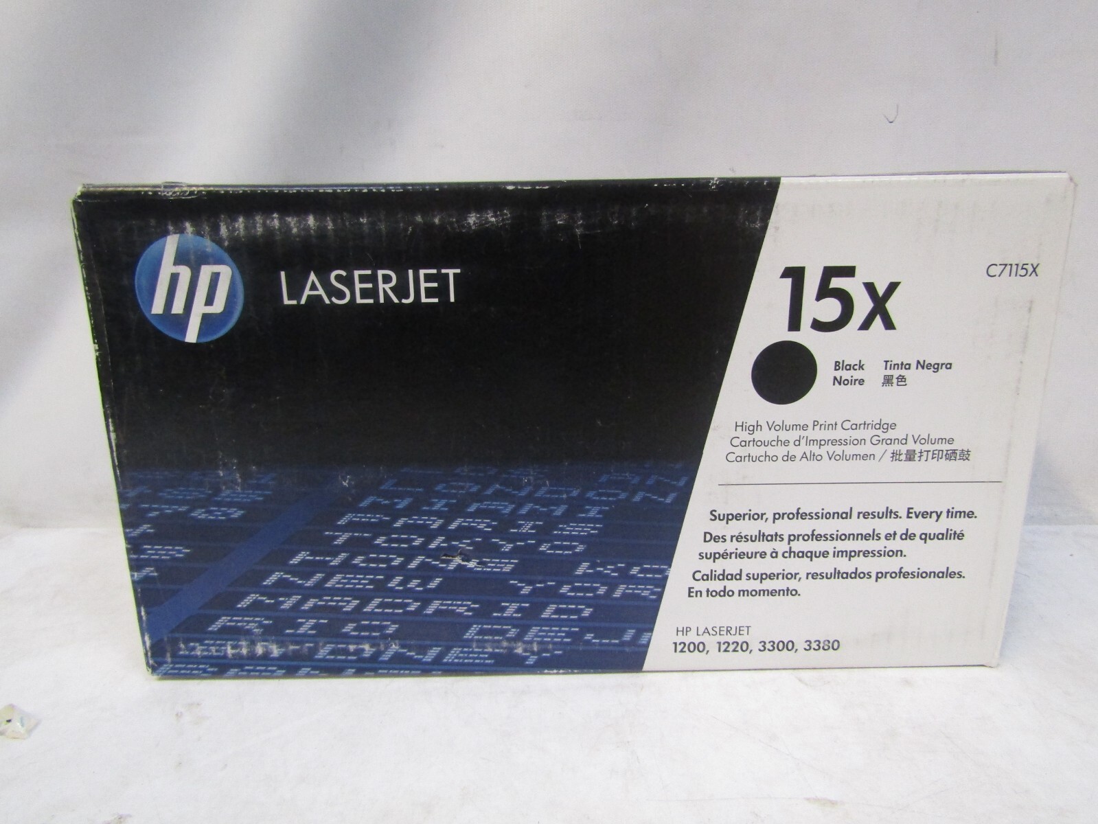HP 15X (C7115X) Black Toner Cartridge | eBay