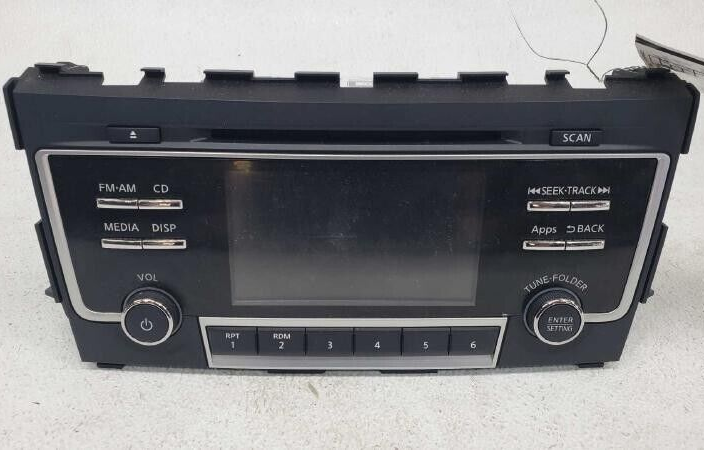 2016-2017 Nissan ALTIMA Radio Display Receiver AM FM CD BASE 28185 ...