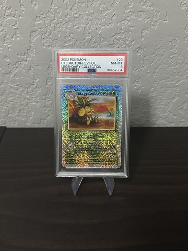 2002 Pokémon Legendary Collection Exeggutor Reverse Holo Foil Rare PSA ...