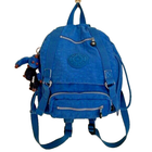 Vintage Kipling Backpack Duffle Bag Drawstring Nylon Medium, Teal | eBay