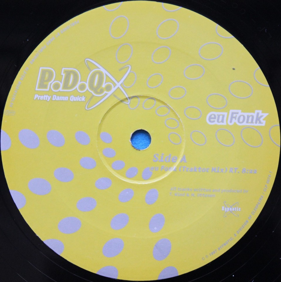 P.D.Q. Pretty Damn Quick-eu Fonk-1997 Electronic NM-/E | eBay