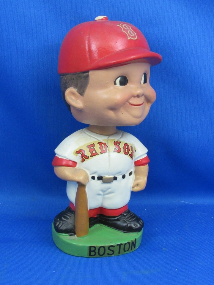 1963 Made in Japan Boston Red Sox Vintage Bobble Head Nodder Green Base ...