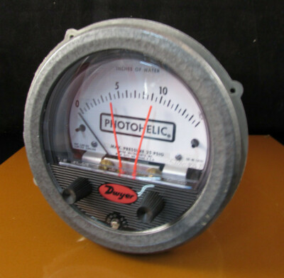 Dwyer A3320 Photohelic & Capsu-Photohelic, 10-0-10" | eBay