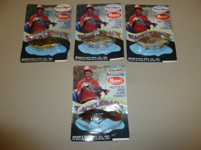 Mann's Bait Company LOT of 4 lures (1) Crawdad and (3) Finn Mann | eBay