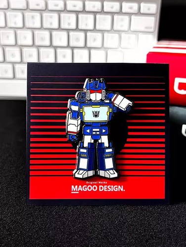 Rare Soundwave Hard Enamel Pin Metal Badge Figure Collectible 2.25" | eBay