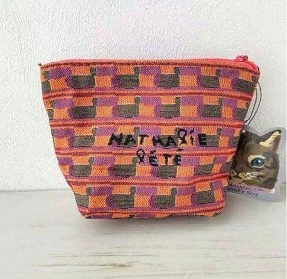 Nathalie Lete Bear Pouch 15x11x6cm/5.9x4.33x2.36" Nathalie Lete ...