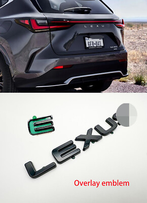 Fit 2022 and up LEXUS NX 250 350 350h 450H+ BLACKOUT DOOR EMBLEM ...