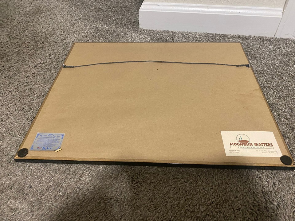 Disney Pluto Bone Bandit 1948 Cartoon Animation Model Sheet Framed and ...