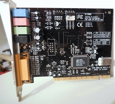 C-MEDIA DESKTOP PCI SOUNDCARD - SC3000 Diamond X-treme MPB-000138 Rev1 ...