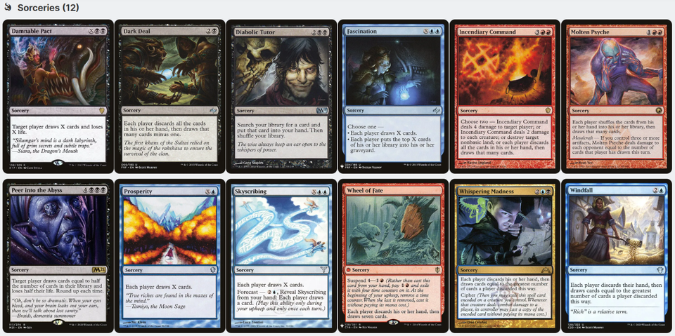 Nekusar, the Mindrazer FORCED CARD DRAW DAMAGE Magic MTG Custom Commander Deck | eBay