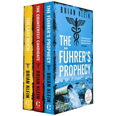 The Reich Trilogy 3 Books Collection Set Brian Klein The Last Reich ...