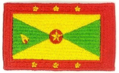 us seller small GRENADA country FLAG sew or Iron On Patch 1660 | eBay