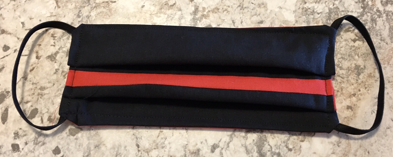 Thin Red Line Face Mask Covering Fireman Firewoman Firefighter Red ...