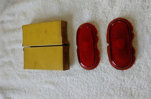 1942 _1948 Ford Tail lights lenses Pair Original | eBay