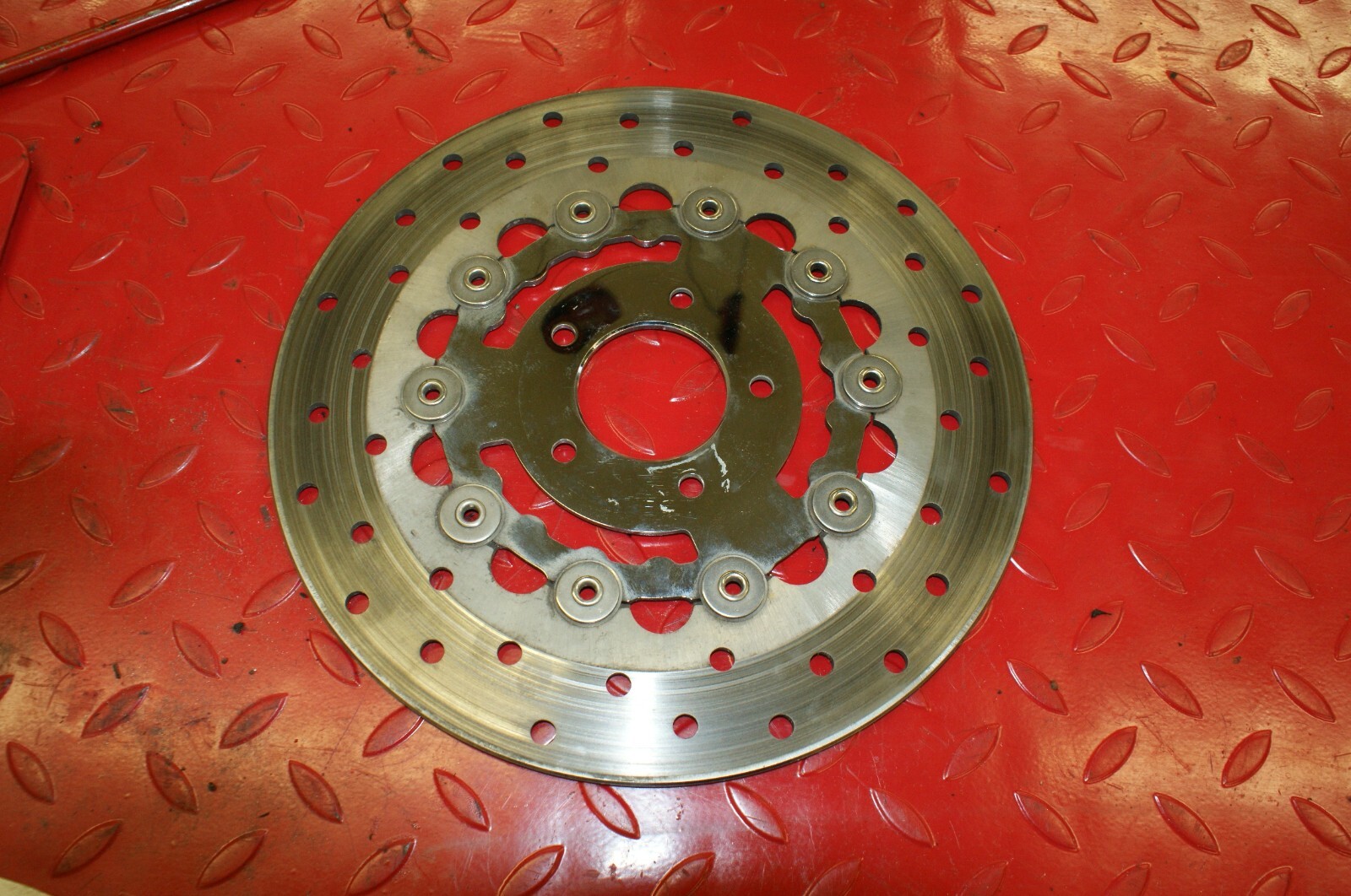 Harley-Davidson front floating brake rotor 44858-02- very little wear ...
