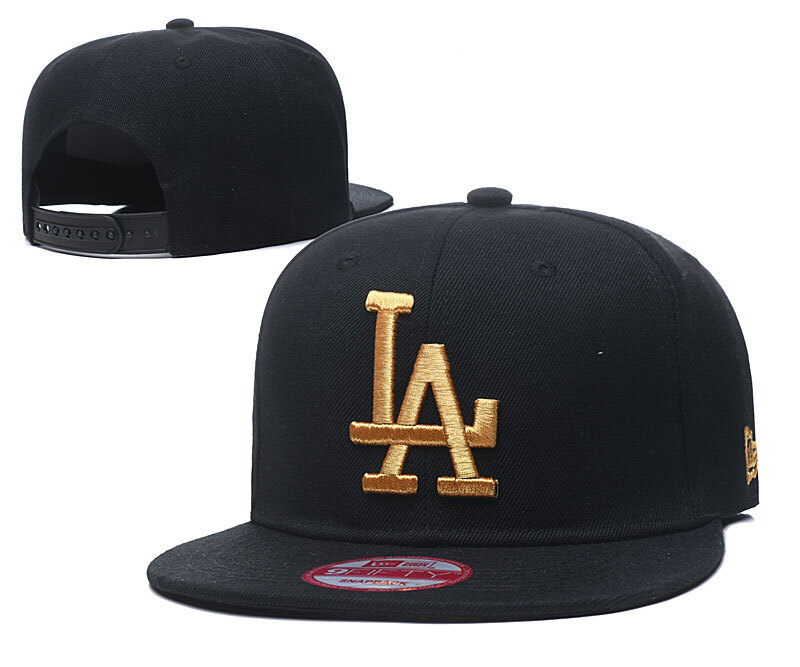 Los Angeles Dodgers Since 1958/ Gold Letters/ State logo Snapback Hat ...