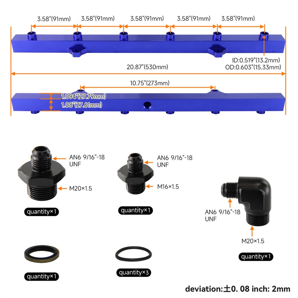 High Quality Fuel Rail For BMW E36 E46 M50 M52 M54 325i 328i 323i M3 Z3 ...
