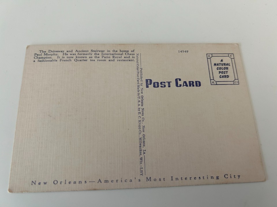 Driveway and Ancient Stairway Patio Royal New Orleans Louisiana Paul ...