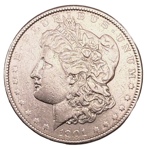 1901 $1 Morgan Dollar XF+ Semi-Key Date US Coin | eBay