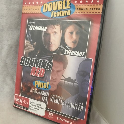 Running Red & Stealth Fighter DVD Double Feature Region 0 All Action ...