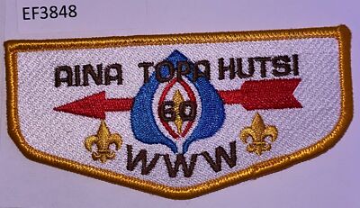 Boy Scout OA Flap Aina Topa Hutsi Lodge 60 | eBay