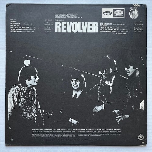 THE BEATLES Revolver 1969 US ORG Capitol Record Club STEREO LP VG++ | eBay