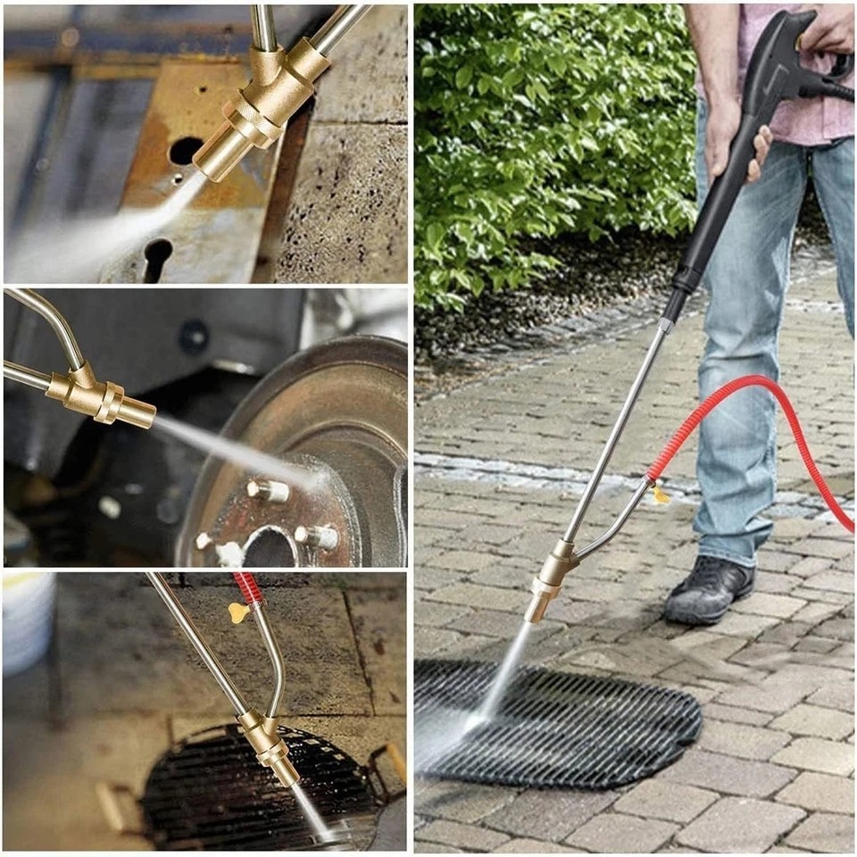 Pressure Washer Sandblasting Kit 5000 PSI Wet Abrasive Sandblaster ...