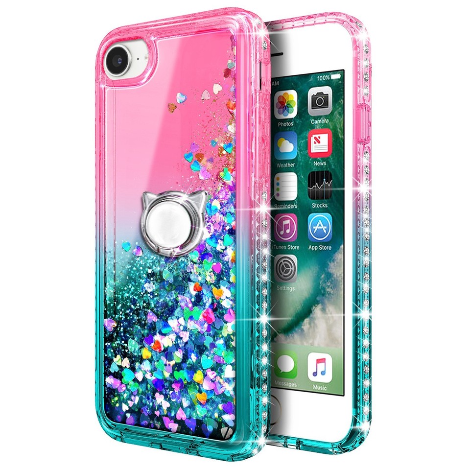 For iPhone SE (1st Gen 2016) / 5s / 5 Case Liquid Phone Cover ...