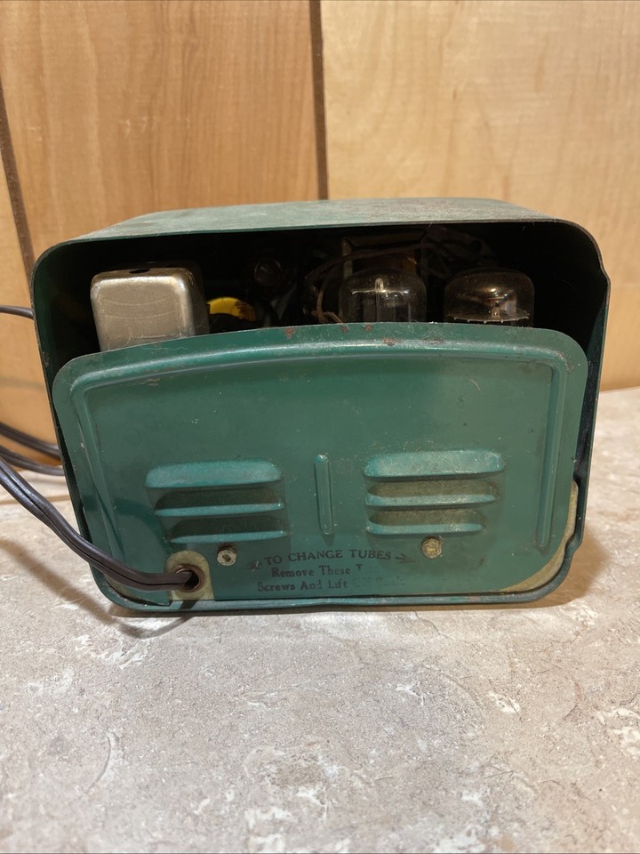 Arvin 243-T Vintage Metal Am Tube Table Radio | eBay
