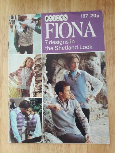 Patons Fiona Shetland Look pattern book 187 | eBay UK