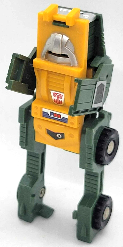 1984 Transformers Takara G1 Dark Green BRAWN Autobot Minicar - Clean | eBay